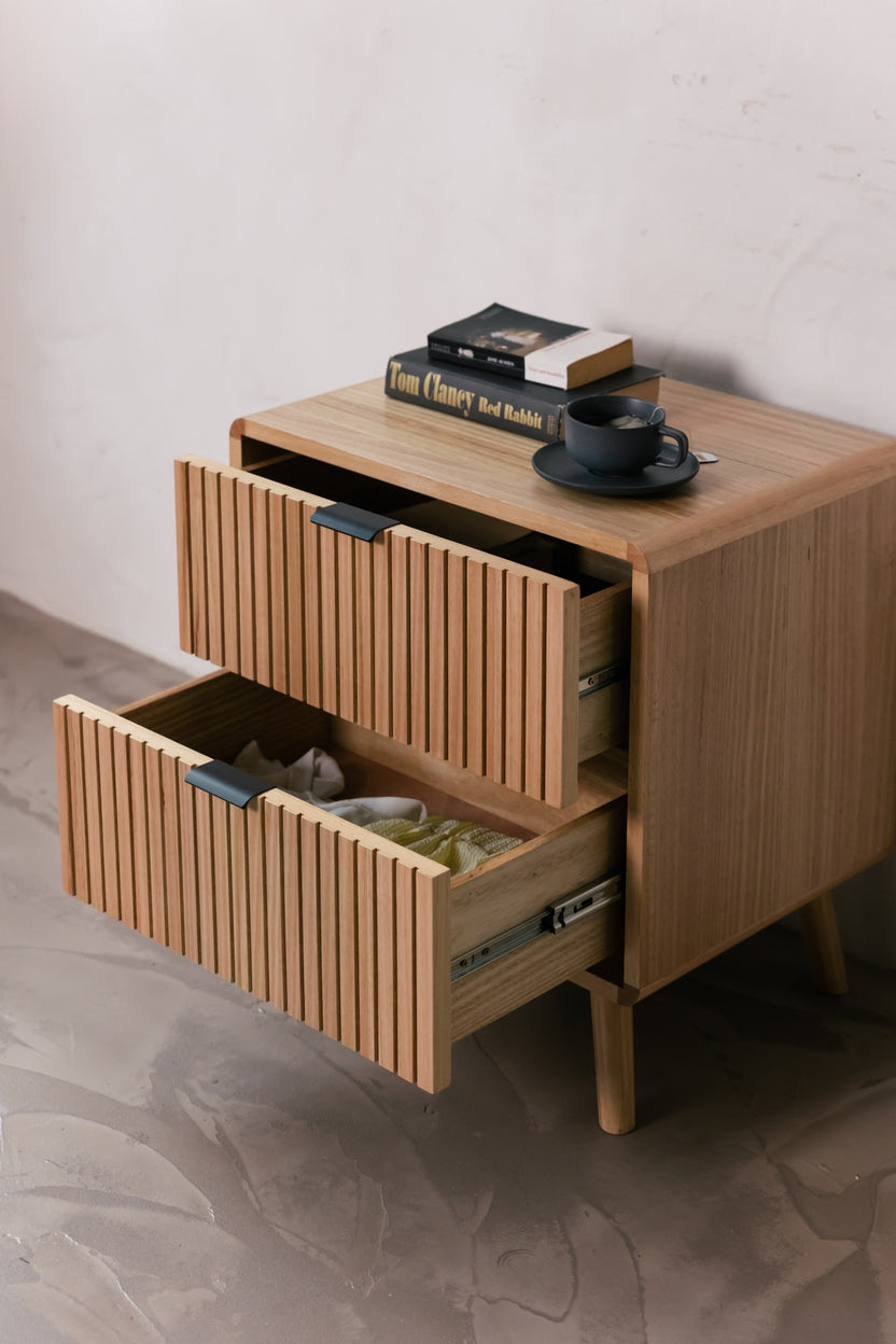 Eriksen Natural Bedside Table